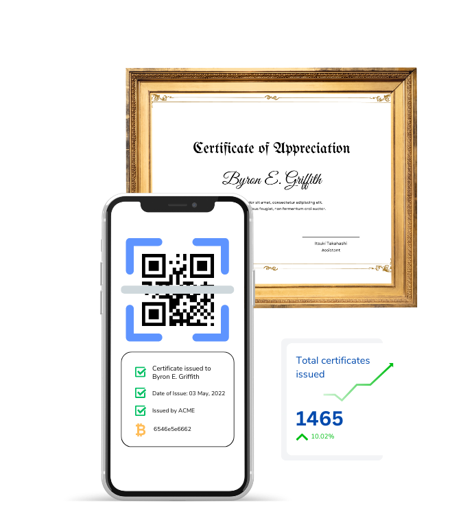 Digital Credentials: Verifiable certificate & badge software